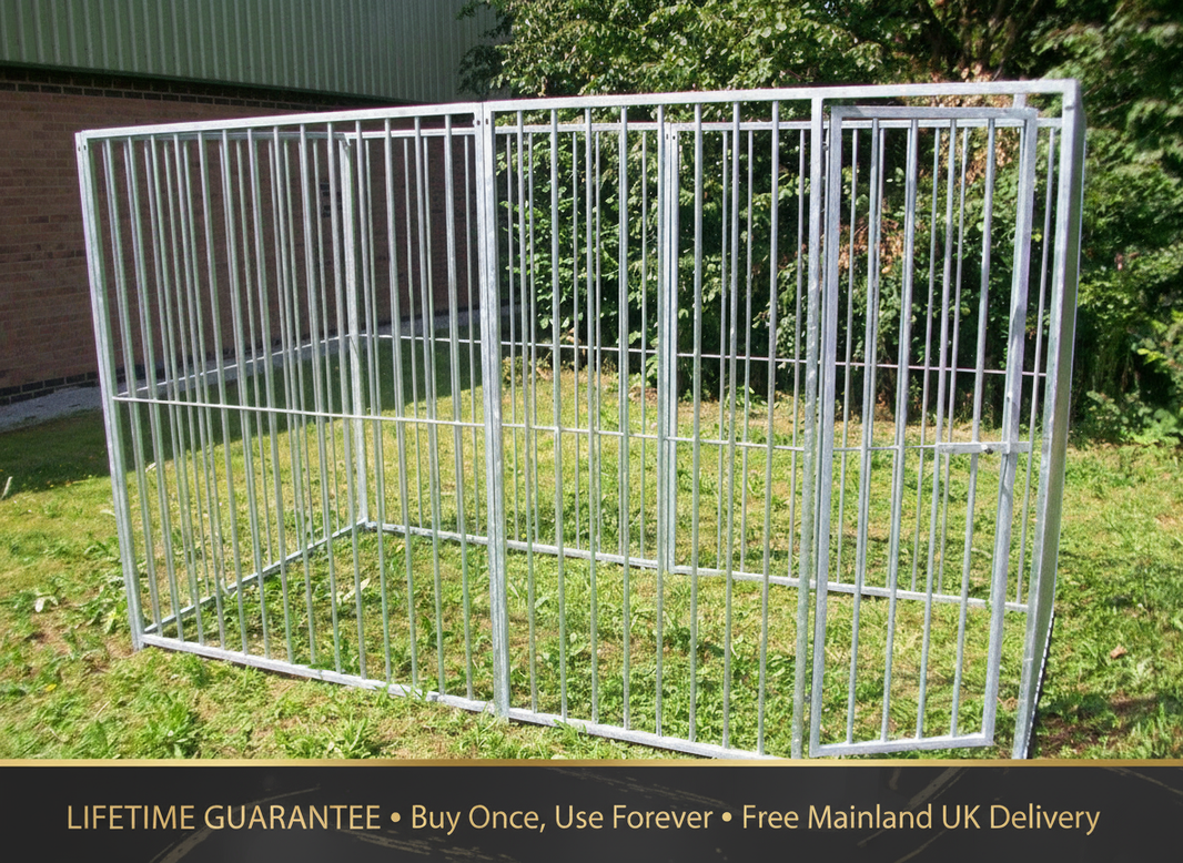 Outdoor Dog Pens UK | Galvanised Steel Enclosures – KennelStore ...