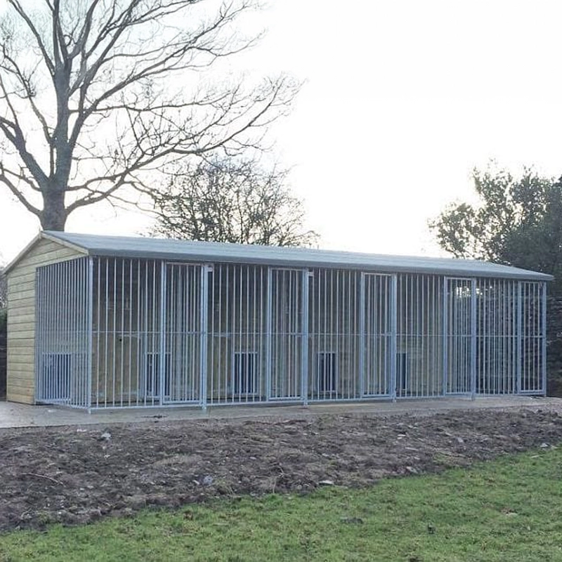 Chesterton Dog Kennel Blocks 25ft x 10'6ft – 5 Bay | Kennelstore